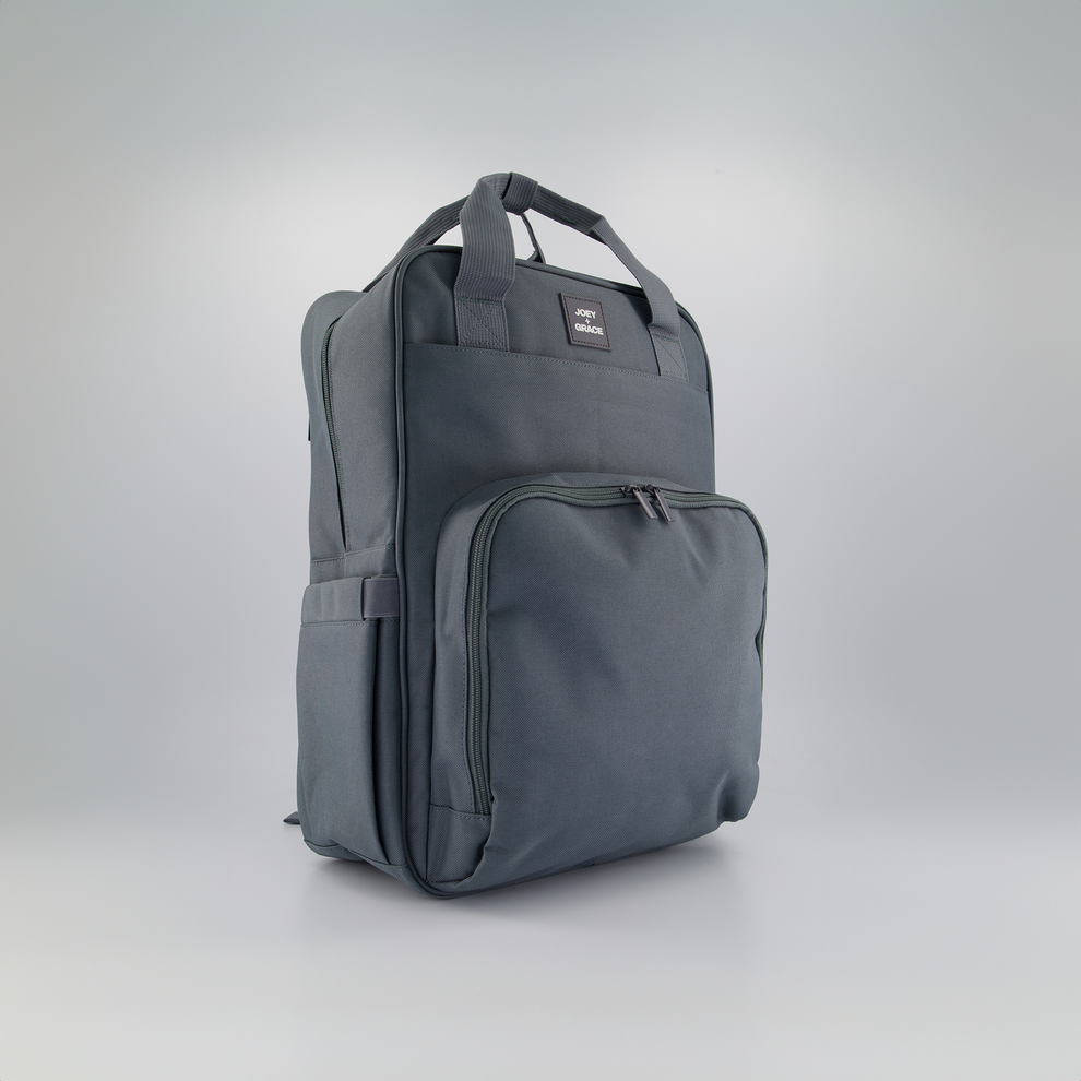 The Camy Nappy Backpack (Slate Grey) – Joey and Grace